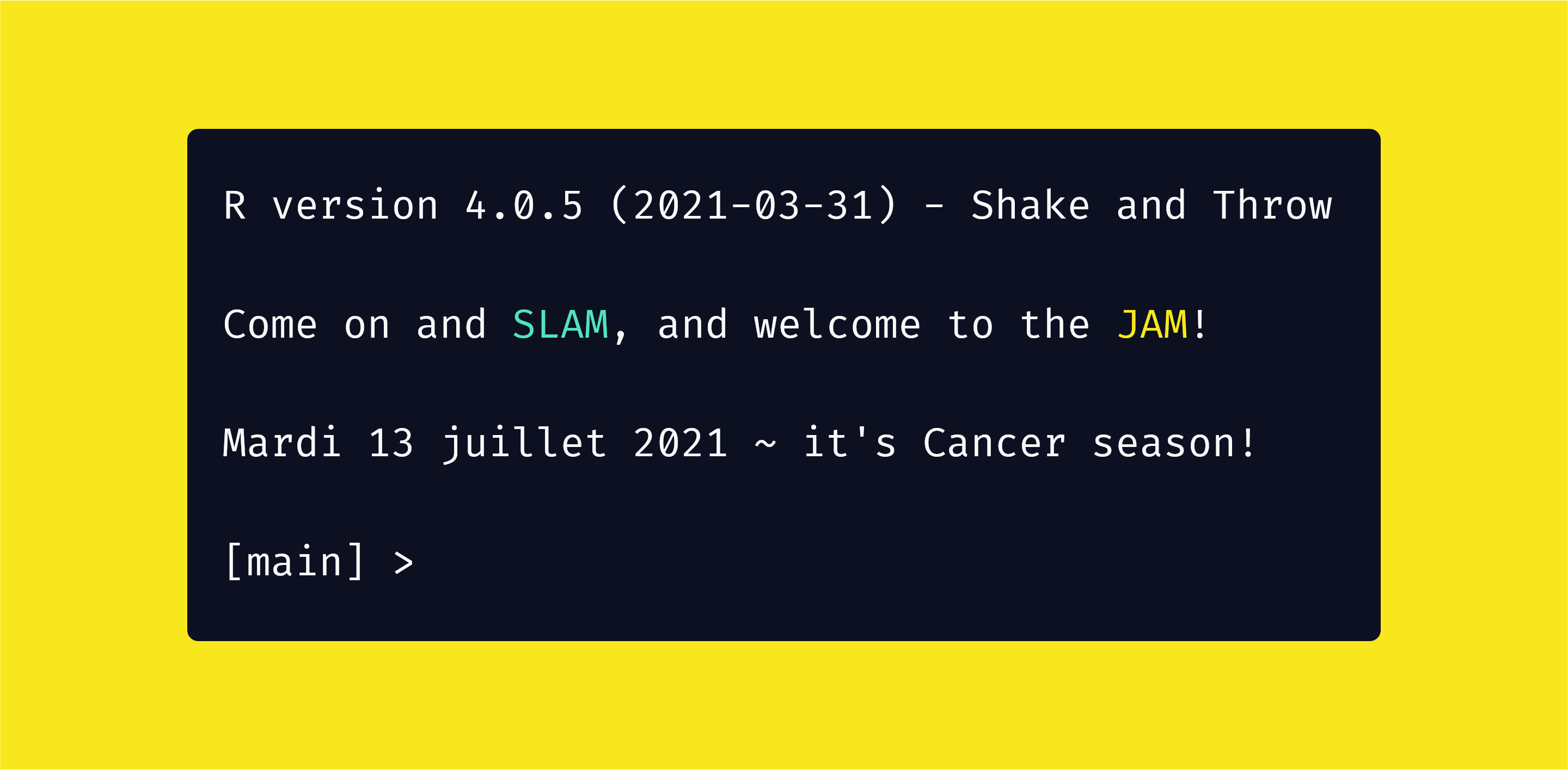 Customising your .Rprofile | a talking toucan